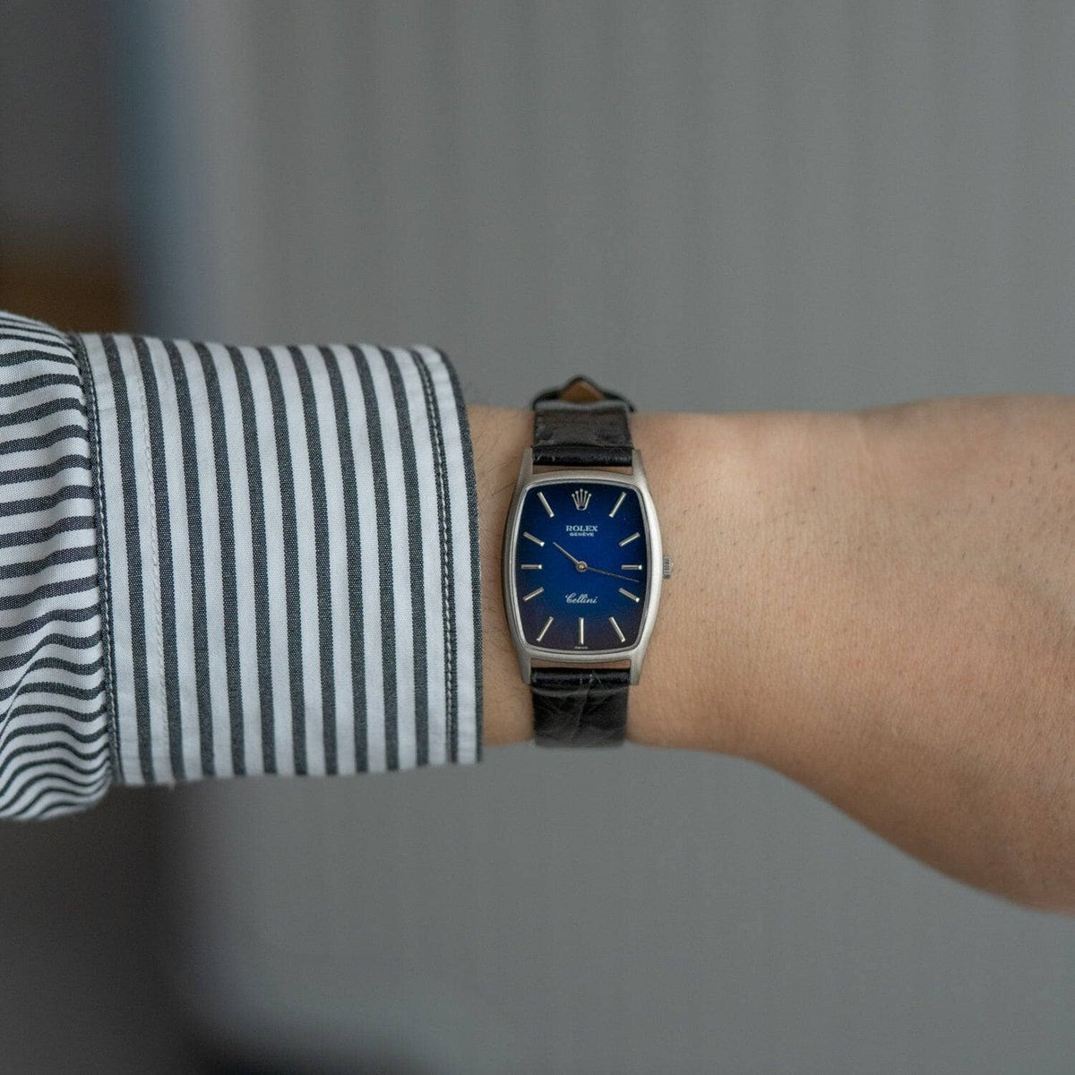 Rolex Cellini 3807 WG Navy Gradation | ARBITRO